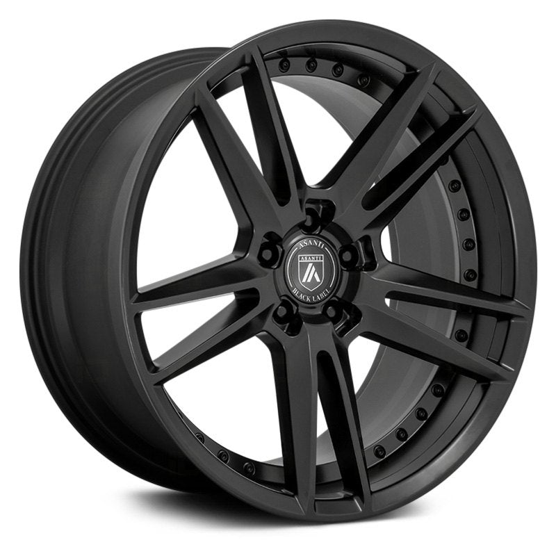 ASANTI ABL SATIN BLACK – Stylish Wheels Pty Ltd